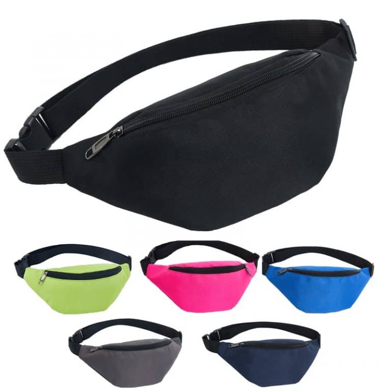 Basic Classic One Color Fanny Packs