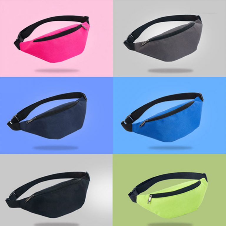 Basic Classic One Color Fanny Packs