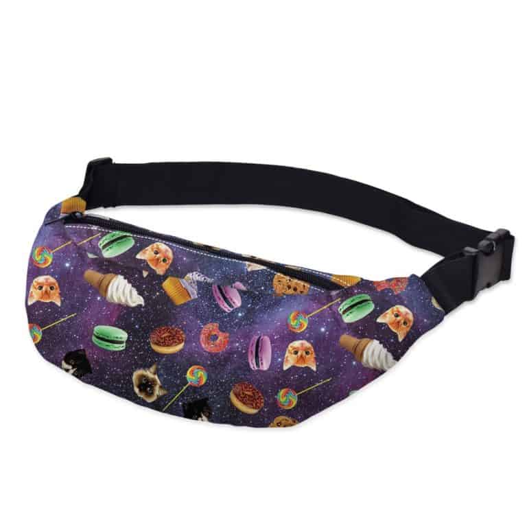 Festive Colorful Fanny Packs